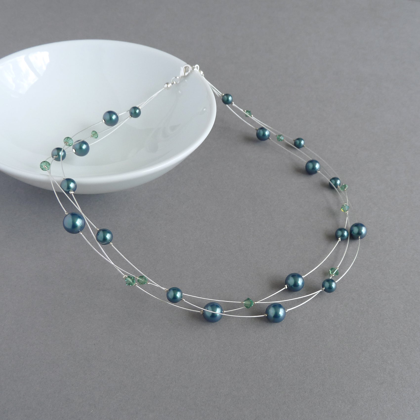 Floating Pearl Necklaces – Anna King Jewellery